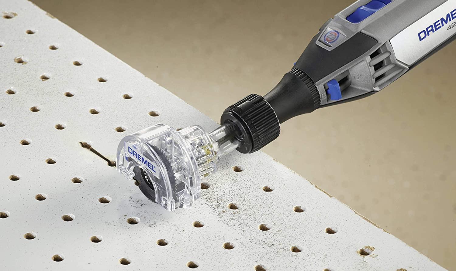 Aditamento para Minitorno Mini Sierra Circular 1 1/4″ Dremel 670 ...