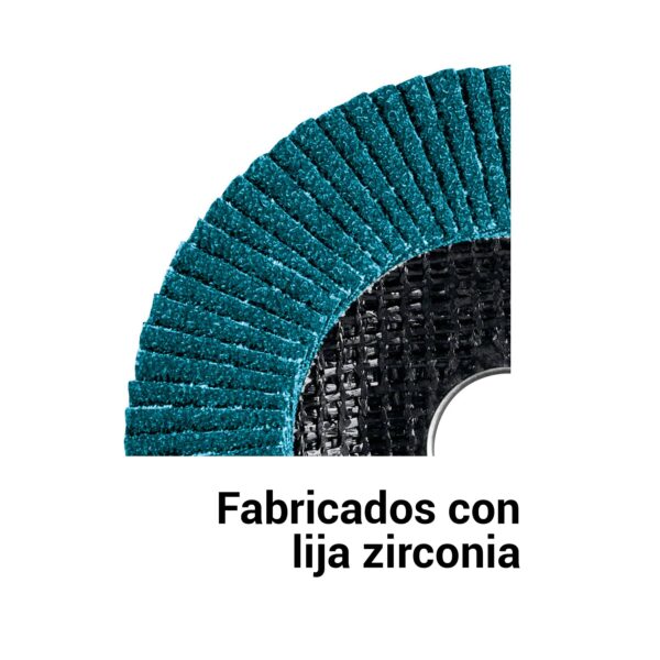 Disco 4-1/2″ laminado grano 40 centro 7/8″, Pretul DLP-2716 22350 ...